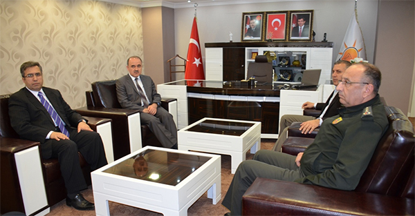 Erol, Demir ve Dursun'dan Ak Parti'ye ziyaret