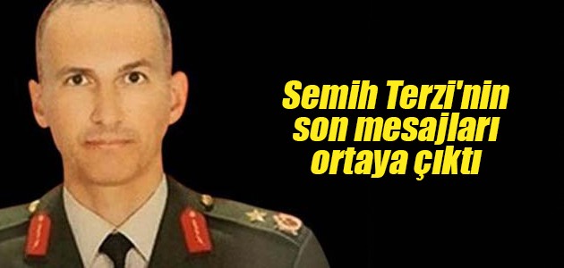 Semih Terzi'nin son mesajları ortaya çıktı
