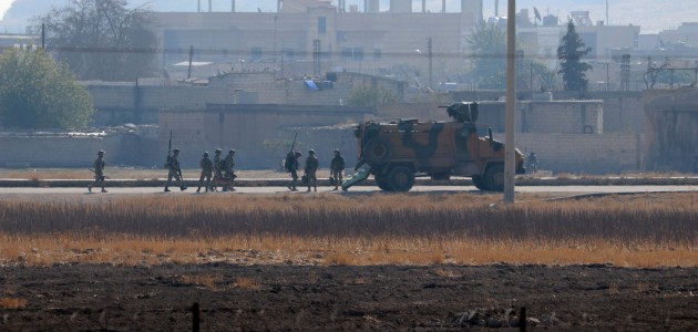 Tel Abyad ilçesinde askeri hareketlilik