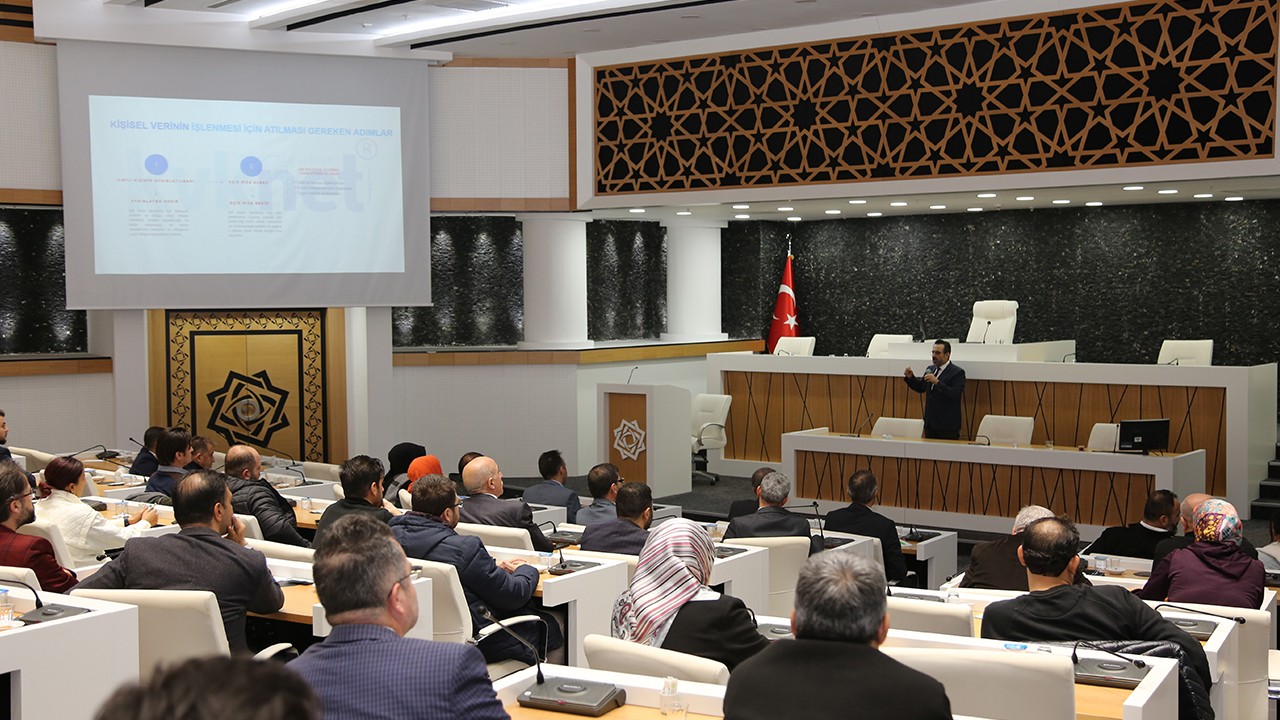 Meram Belediyesi'ne Bilgi Güvenliği Sertifikası